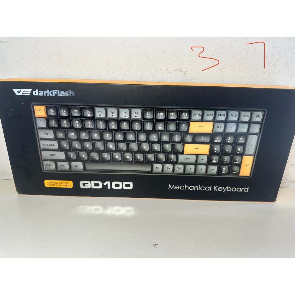 Darkflash Gd100 Mechanical Keyboard - Black - Gem